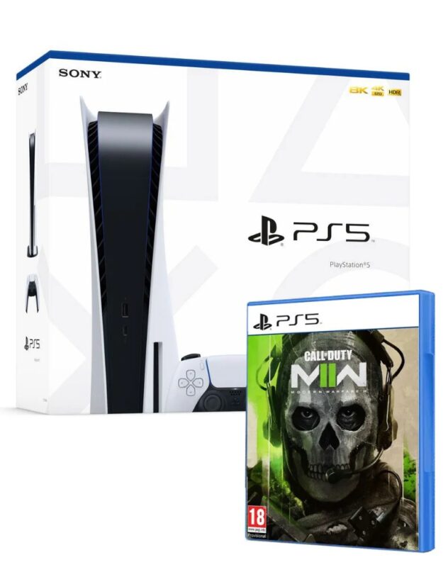 Konzola Sony PlayStation 5 (PS5) + Call of Duty: Modern Warfare II ...